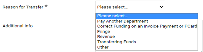 Accounts Receivable Revenue Transfers